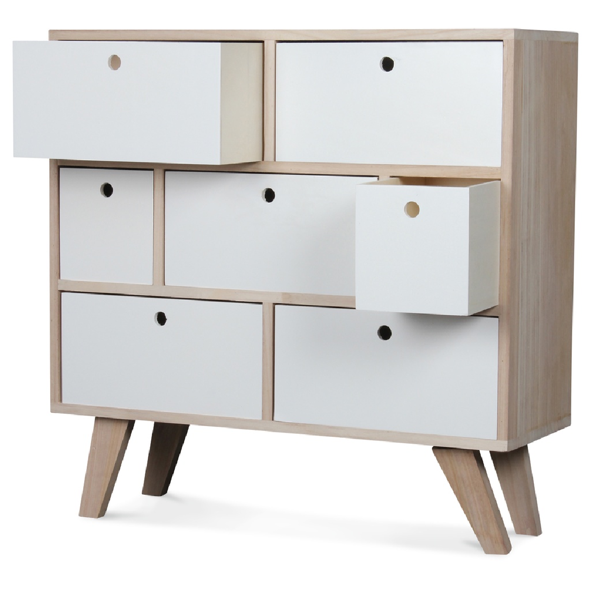 Petite commode à 7 tiroirs, Soula